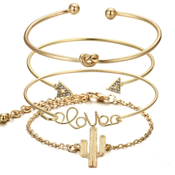 Jewelry | Four Piece Bracelet Let | Poshmark